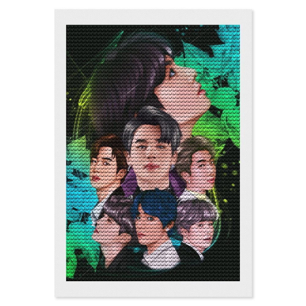 K-pop BTS DIY 5D Diamond Art Kits for Adults Diamond Art Diamond Art ...