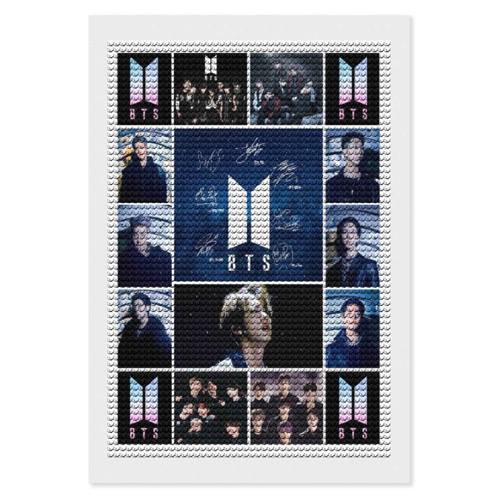 K-pop BTS DIY 5D Diamond Art Kits for Adults Diamond Art Diamond Art ...