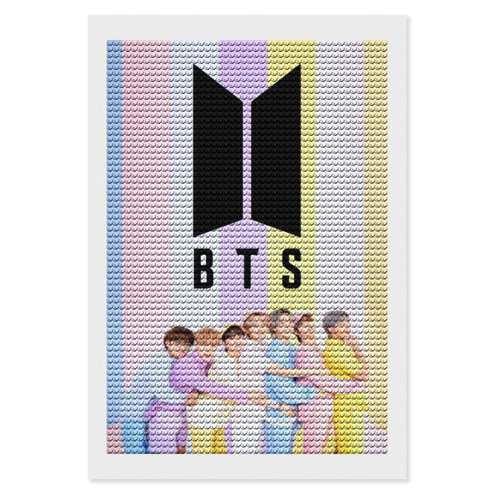 K-pop BTS DIY 5D Diamond Art Kits for Adults Diamond Art Diamond Art ...