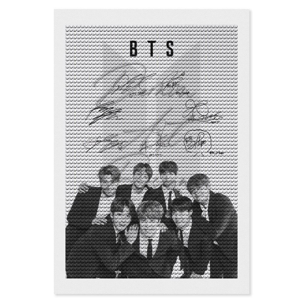 K-pop BTS DIY 5D Diamond Art Kits for Adults Diamond Art Diamond Art ...