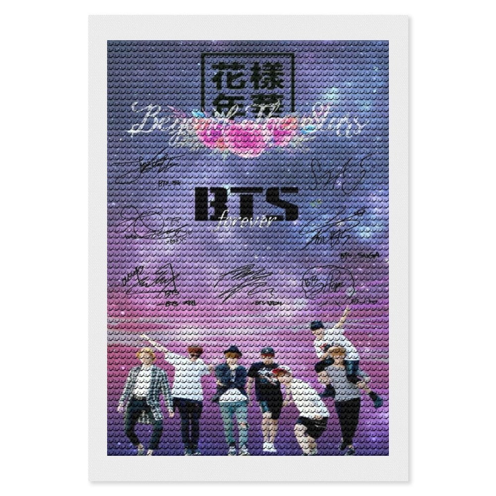 K-pop BTS DIY 5D Diamond Art Kits for Adults Diamond Art Diamond Art ...