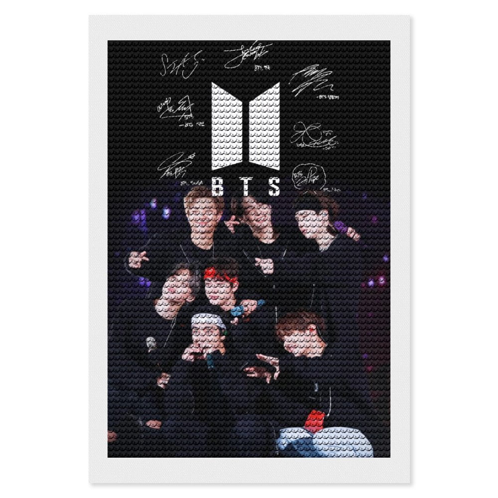 K-pop BTS DIY 5D Diamond Art Kits for Adults Diamond Art Diamond Art ...