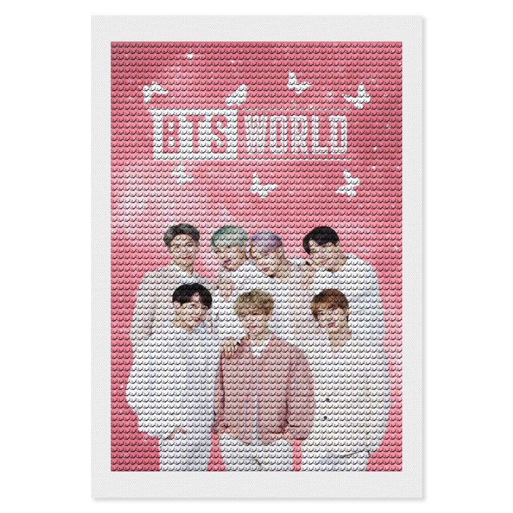 K-pop BTS DIY 5D Diamond Art Kits for Adults Diamond Art Diamond Art ...