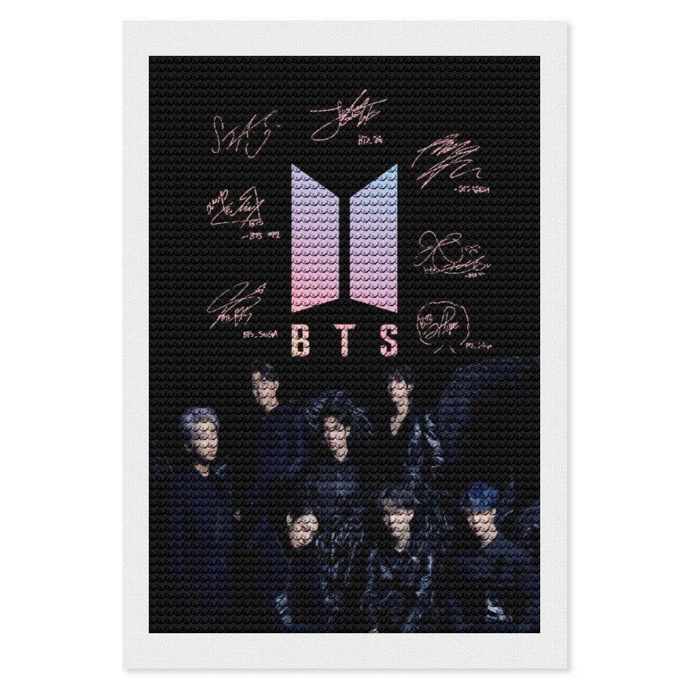 K-pop BTS DIY 5D Diamond Art Kits for Adults Diamond Art Diamond Art ...
