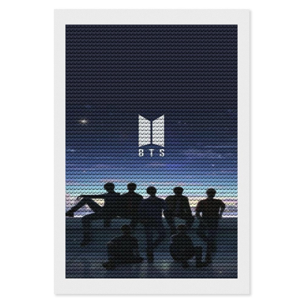 K-pop BTS DIY 5D Diamond Art Kits for Adults Diamond Art Diamond Art ...