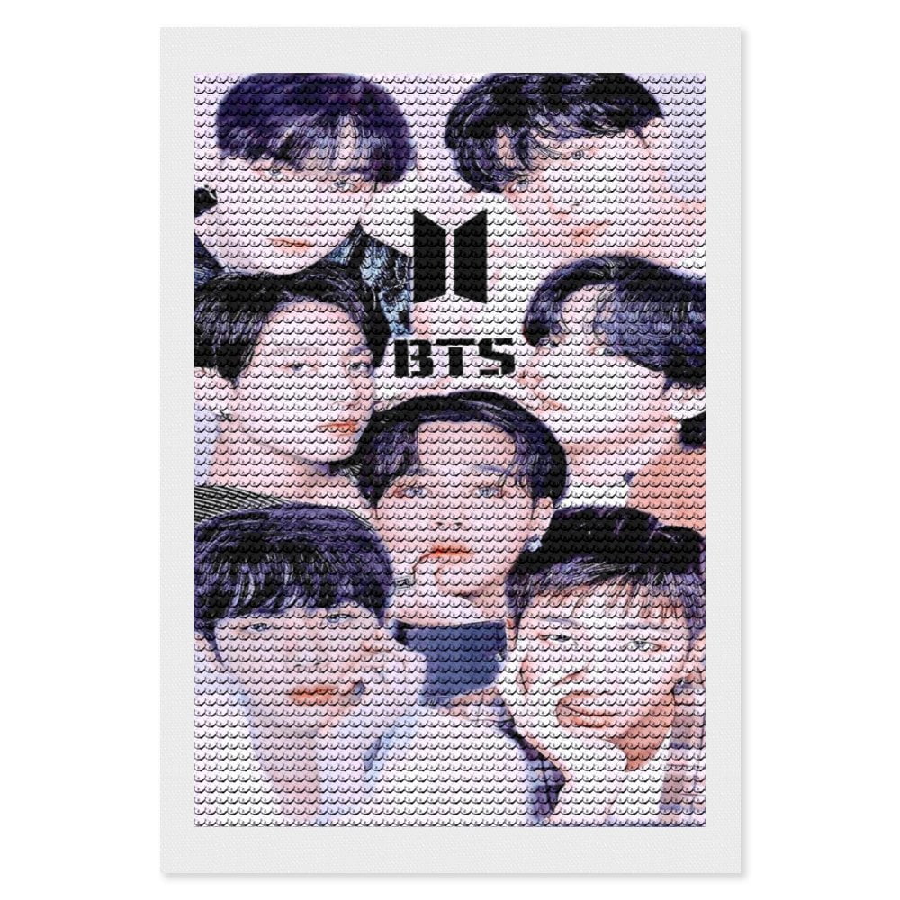 K-pop BTS DIY 5D Diamond Art Kits for Adults Diamond Art Diamond Art ...