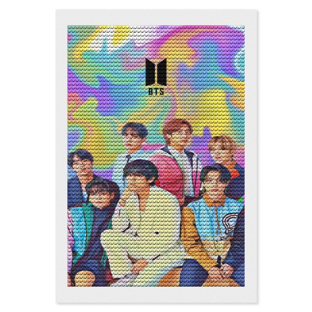 K-pop BTS DIY 5D Diamond Art Kits for Adults Diamond Art Diamond Art ...