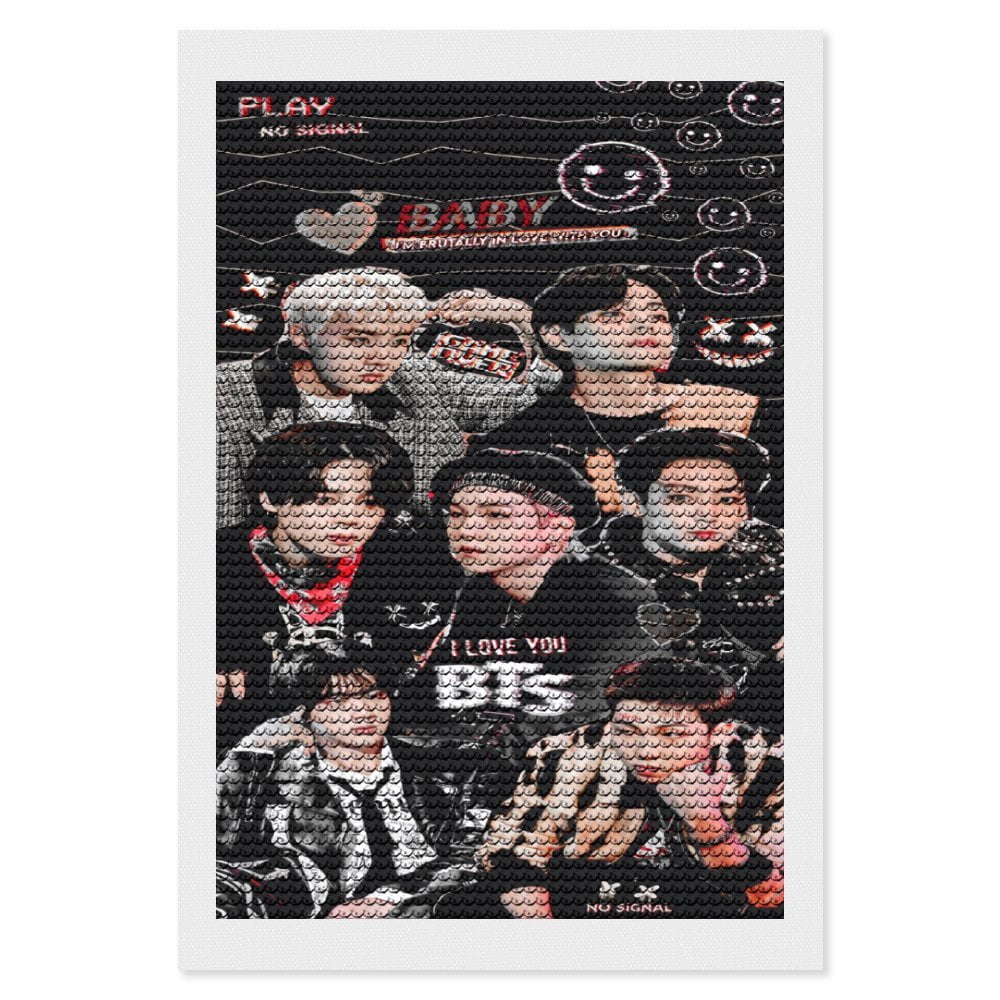 K-pop BTS DIY 5D Diamond Art Kits for Adults Diamond Art Diamond Art ...
