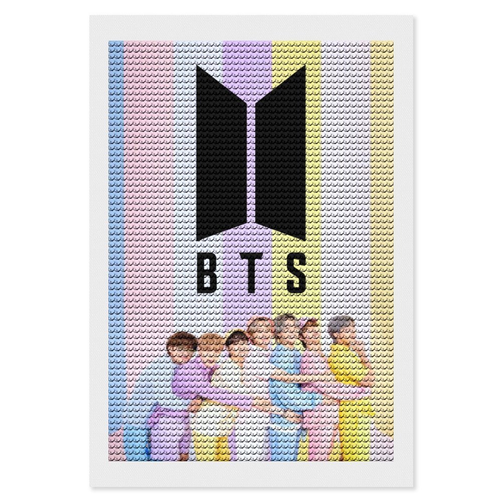 K-pop BTS DIY 5D Diamond Art Kits for Adults Diamond Art Diamond Art ...
