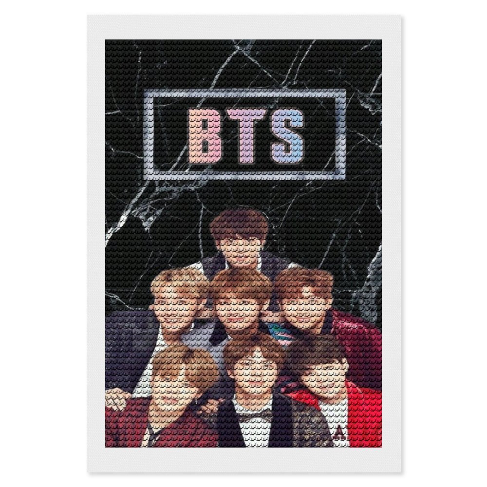 K-pop BTS DIY 5D Diamond Art Kits for Adults Diamond Art Diamond Art ...