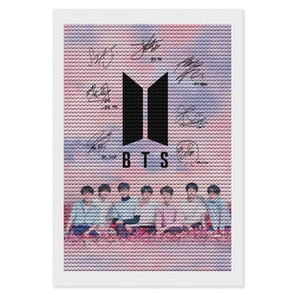 K-pop BTS DIY 5D Diamond Art Kits for Adults Diamond Art Diamond Art ...