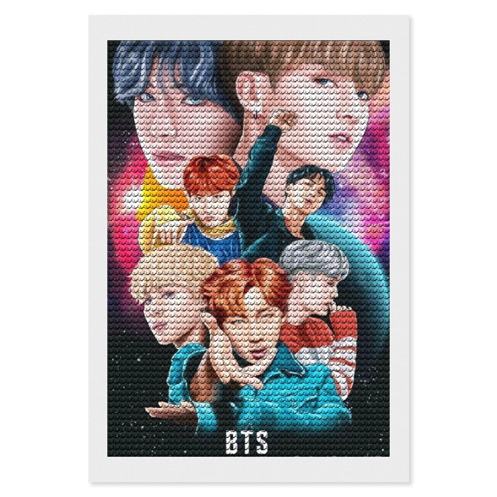 K-pop BTS DIY 5D Diamond Art Kits for Adults Diamond Art Diamond Art ...