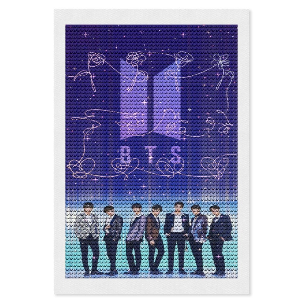 K-pop BTS DIY 5D Diamond Art Kits for Adults Diamond Art Diamond Art ...