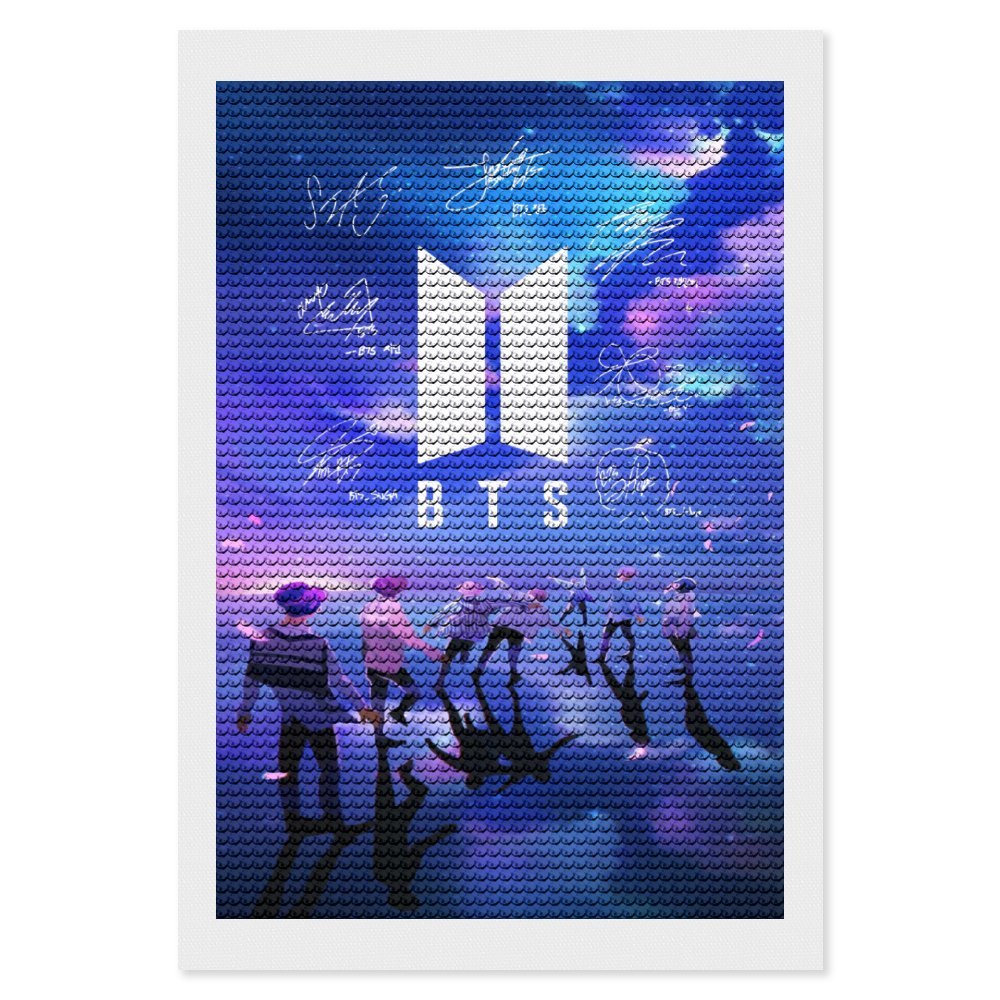 K-pop BTS DIY 5D Diamond Art Kits for Adults Diamond Art Diamond Art ...