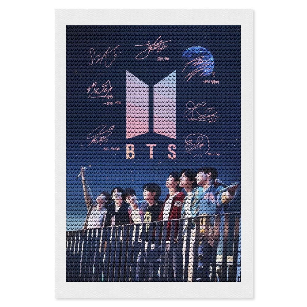 K-pop BTS DIY 5D Diamond Art Kits for Adults Diamond Art Diamond Art ...