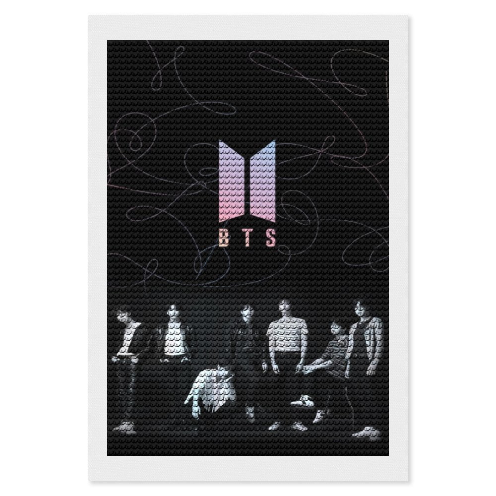 K-pop BTS DIY 5D Diamond Art Kits for Adults Diamond Art Diamond Art ...