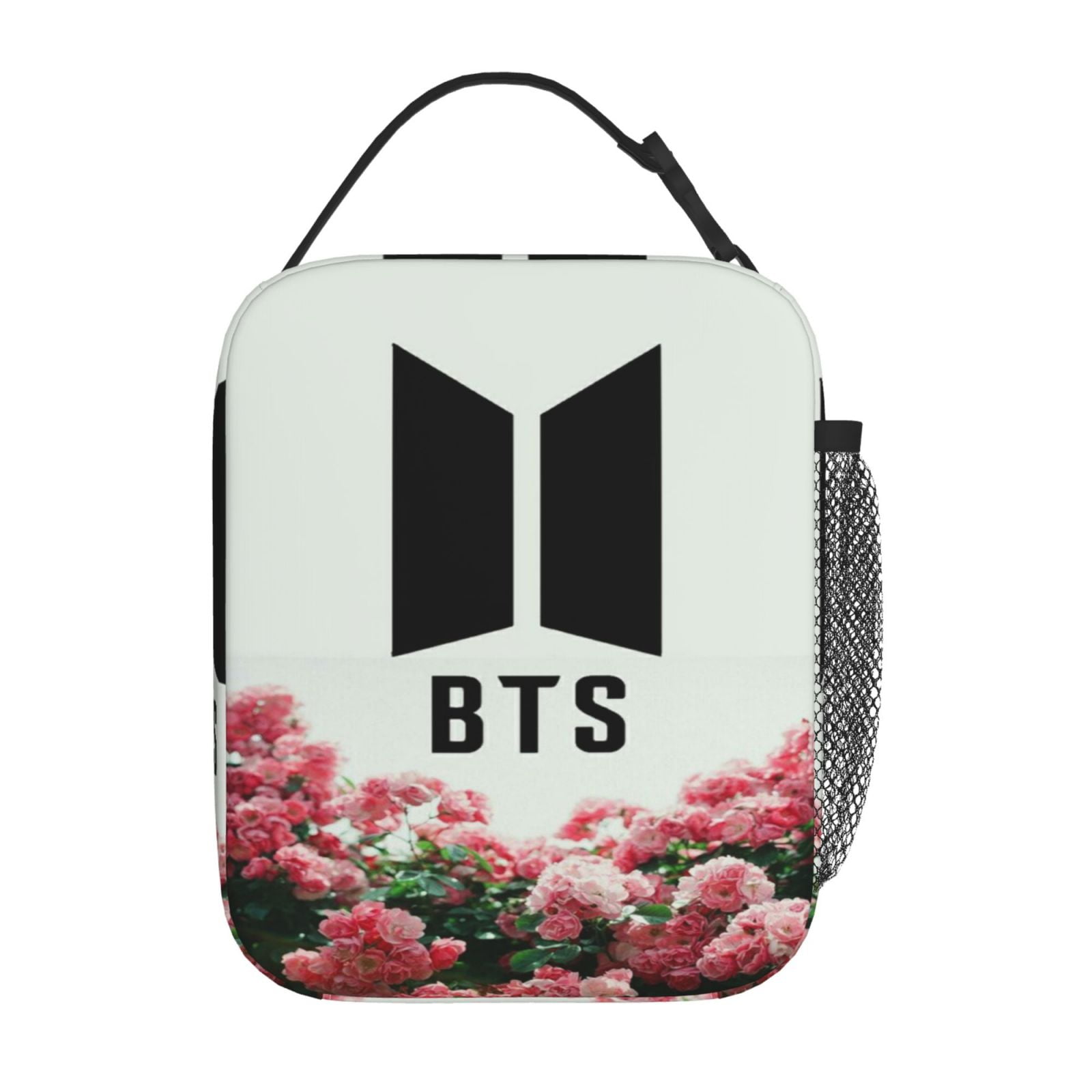 K-pop BTS Lunch Bag Love Yourself Lunch Box Multi Function Reusable ...