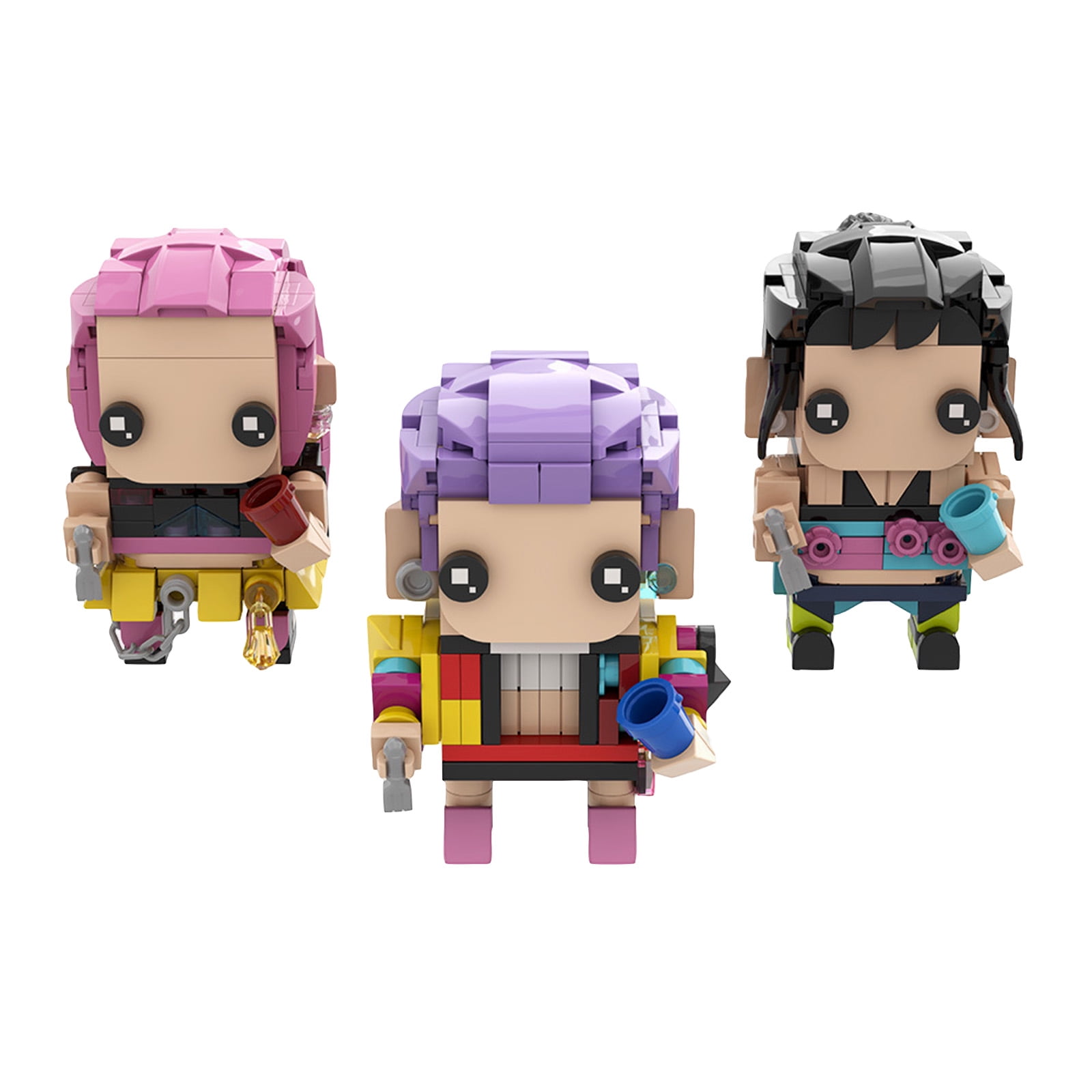 Creative Building Brick Set with Unique Collectible Construction Toy ...