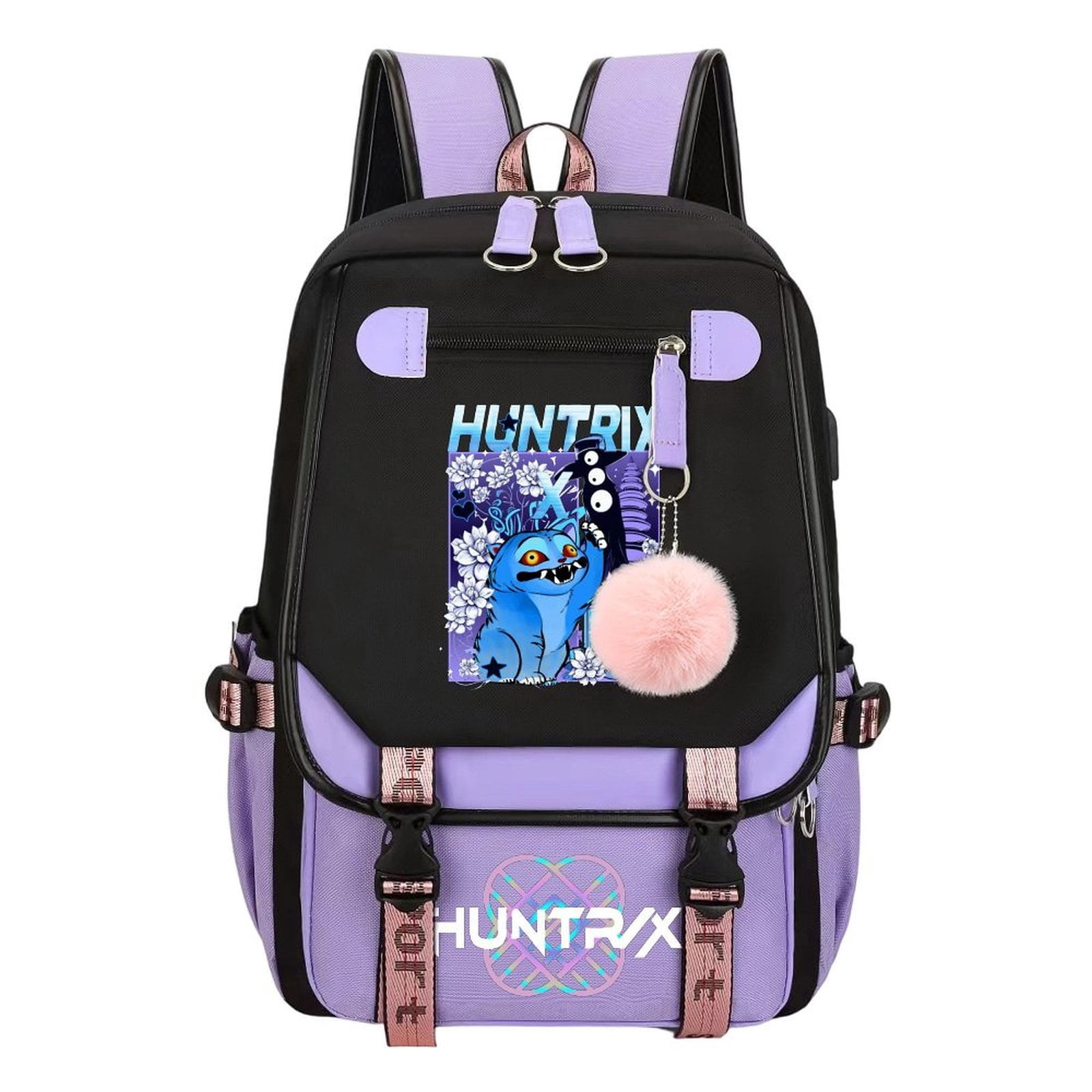 K-pop De-mon Hunters Backpack, Animated Movie Fans Travel Backpack for ...