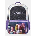Sony KPop Demon Hunters Girls 17" Huntrix Golden Backpack, Black ...