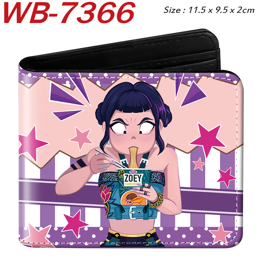 K-pop Demon Wallets for Women Mens Slim Bifold Wallet Blocking ...