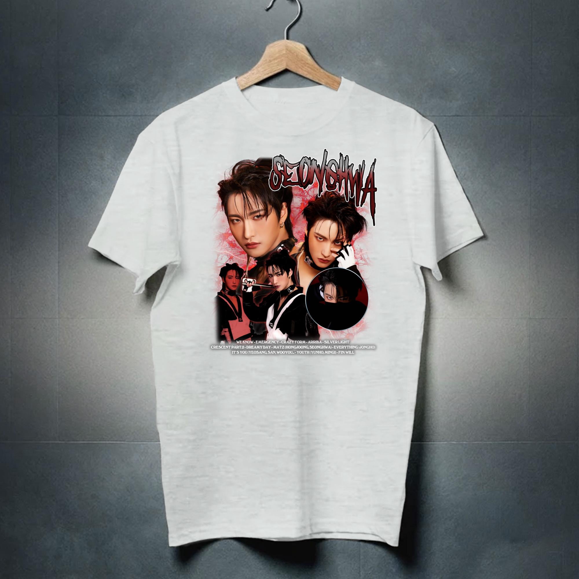 K-pop Group Graphic Shirt, Fan Merch Tee - Walmart.com
