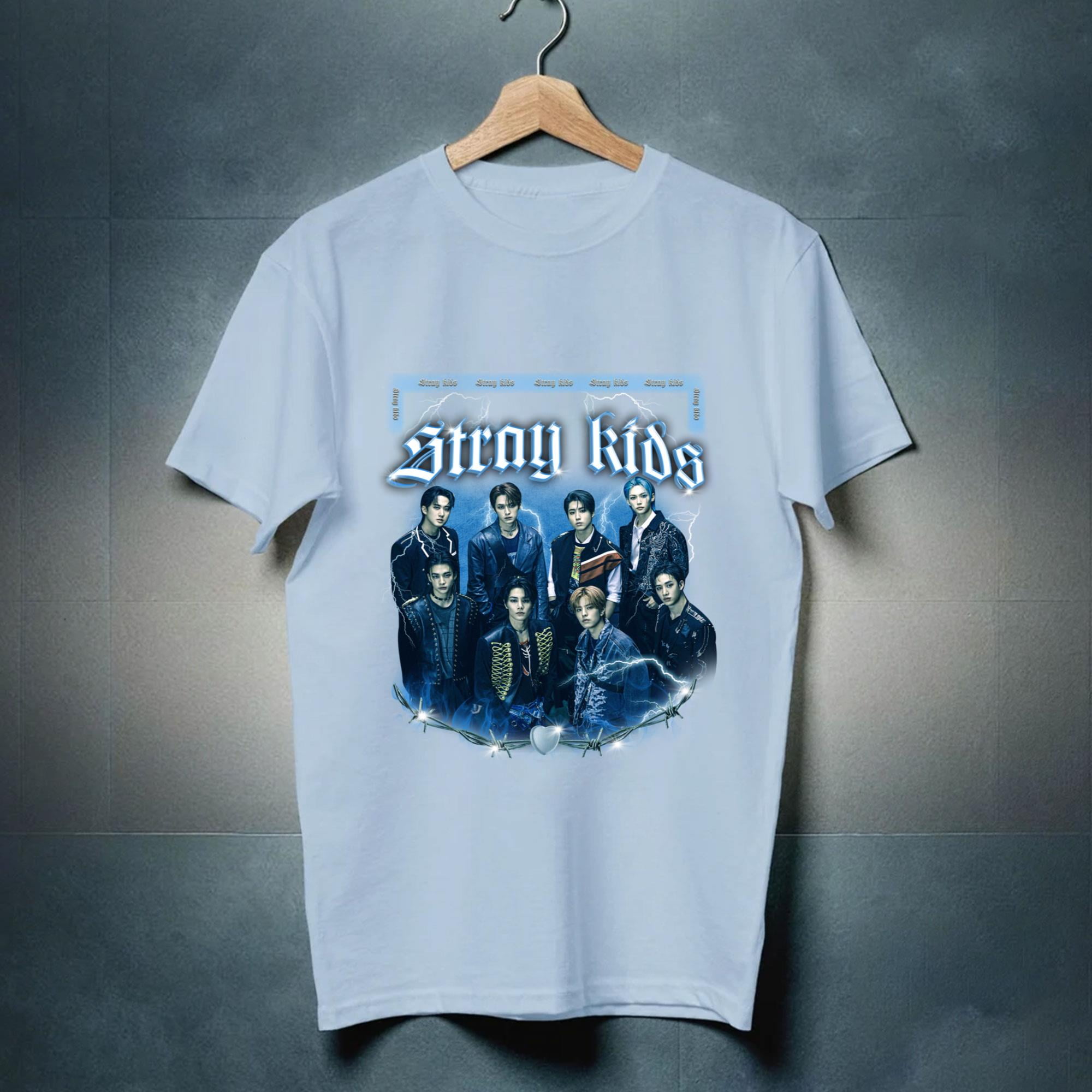 K-pop Group Graphic Shirt, Rock-Star Album Design, Vintage Music Tee ...