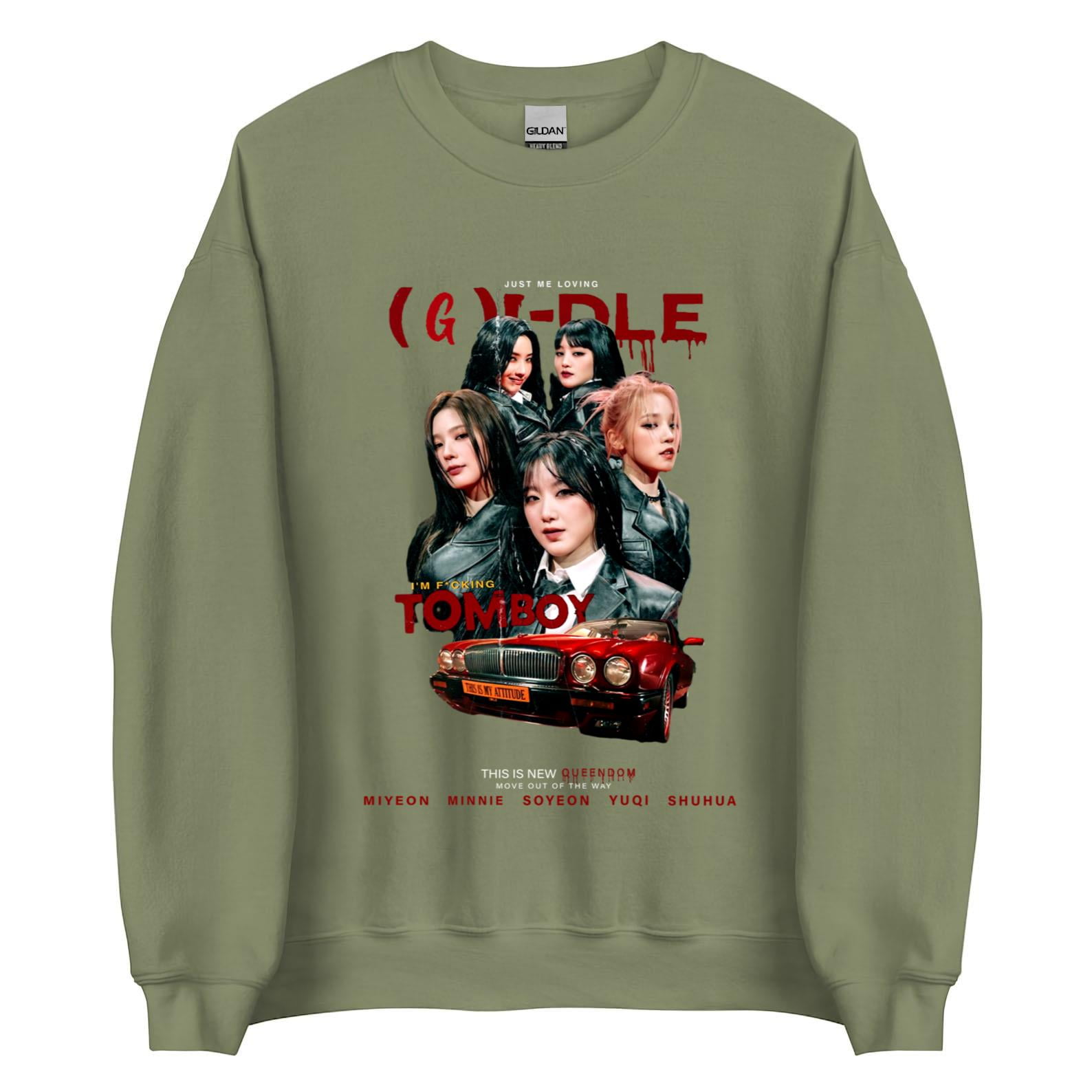 K-pop Music Group Shirt, Vintage Style Tee, Tomboy Fan Apparel ...