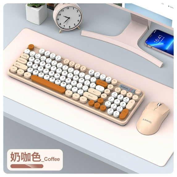 K-snake Wk300 Wireless Dual Mode Keyboard and Mouse Set Mute with ...