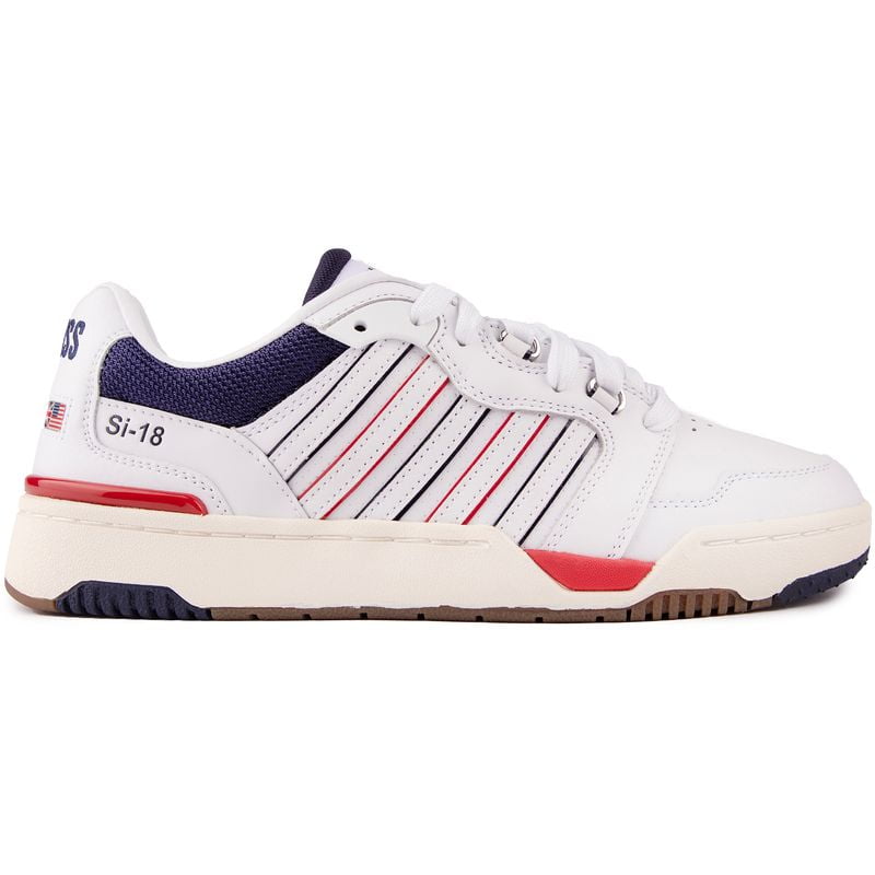 K-Swiss Mens Si18 Rival Lace Up Athletic Sneakers Casual Shoes ...