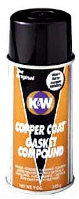 K&w Gasket Compound,9 oz.,Copper,Aerosol 401612 - Walmart.com