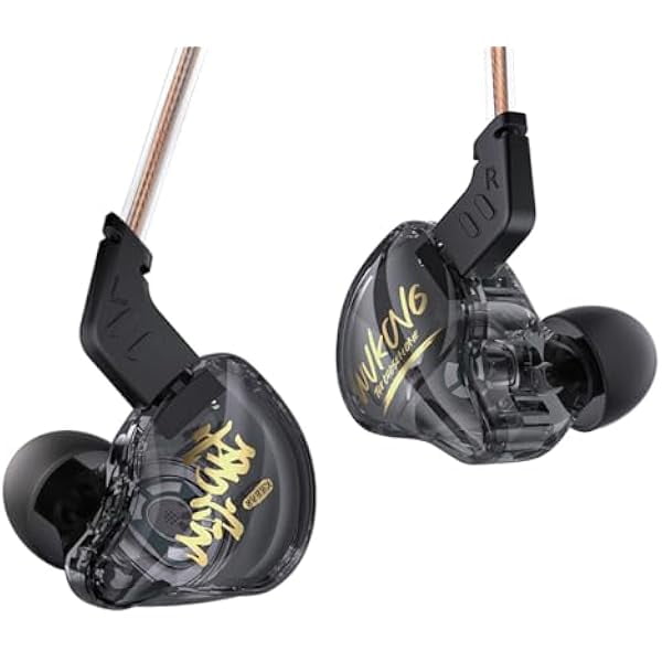 K01 iem in ear Monitor Headphones, HIFI Immersive Bass iems for Gaming ...