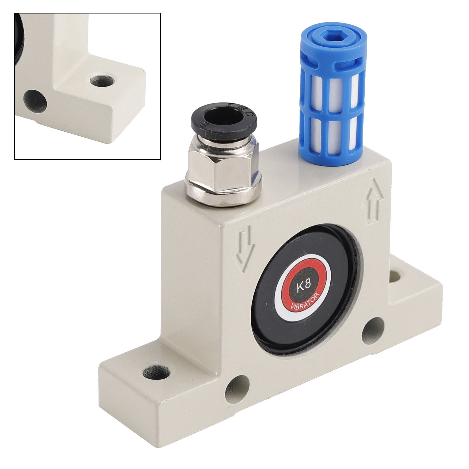 K08 Pneumatic Vibrator Power Concrete Vibrator Ball Type Air Turbine ...
