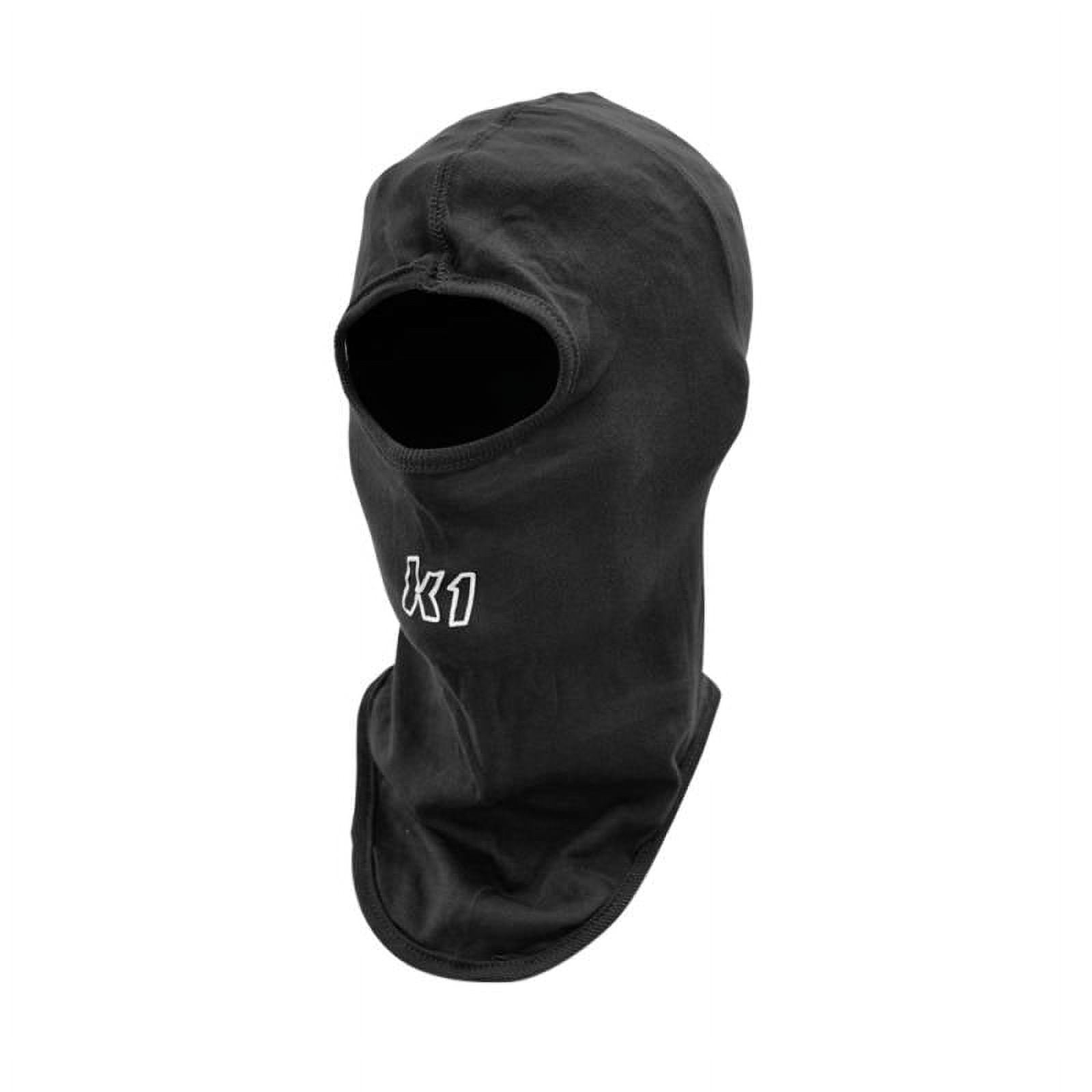 K1 Racegear 17-FFH-N 100% Cotton F1 Style Head Sock / Balaclava - Black ...
