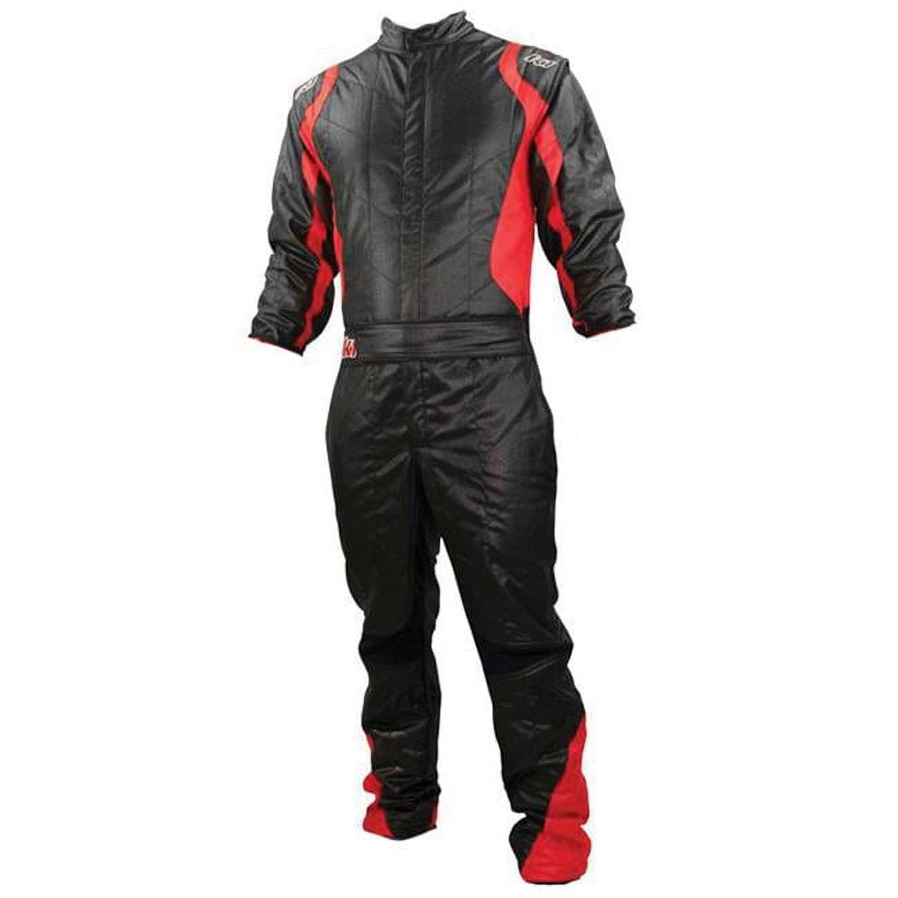 K1 Racegear K1R20-PR2-NR-LXL Precision II Suit, Black & Red - Large ...