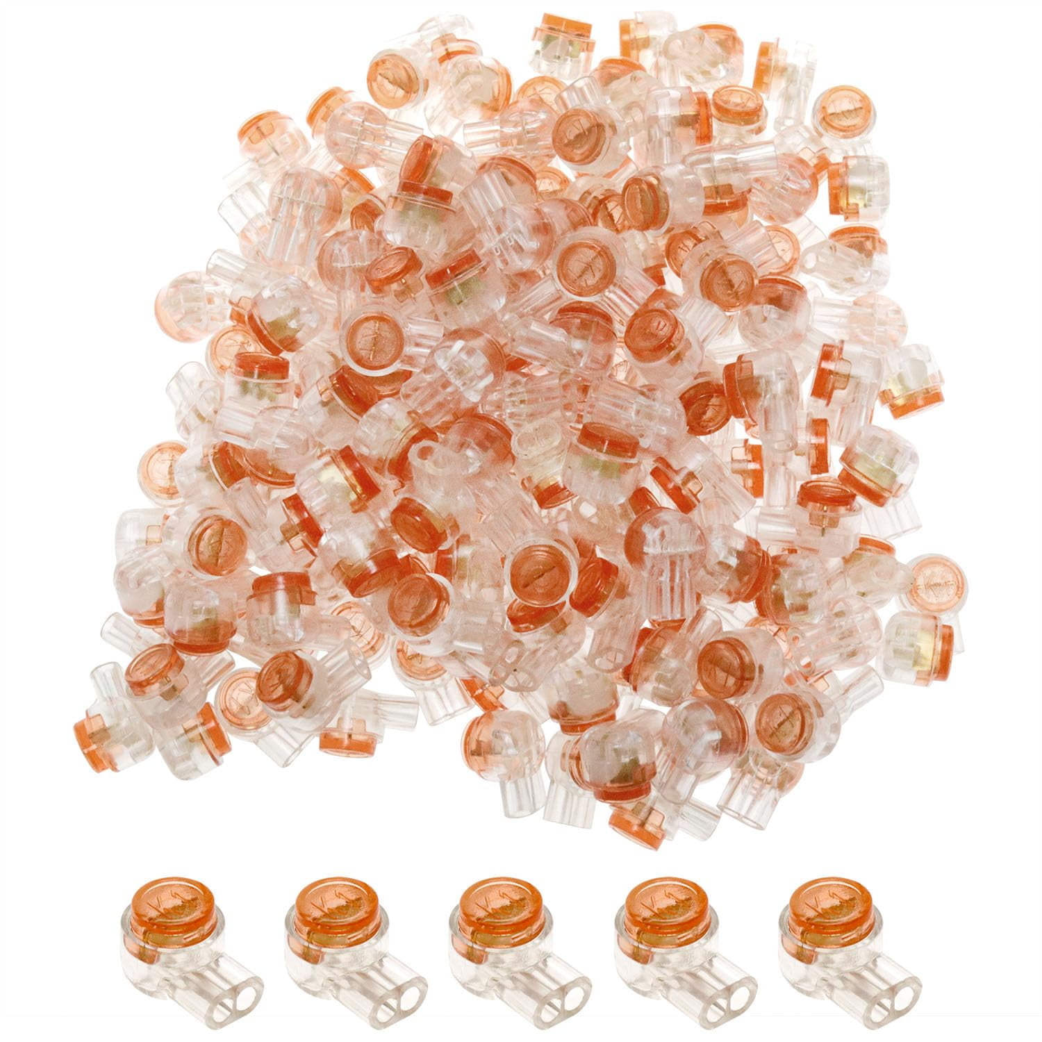 K1 Single Pole Double Core Plastic Telephone Line Connector - Furcate ...