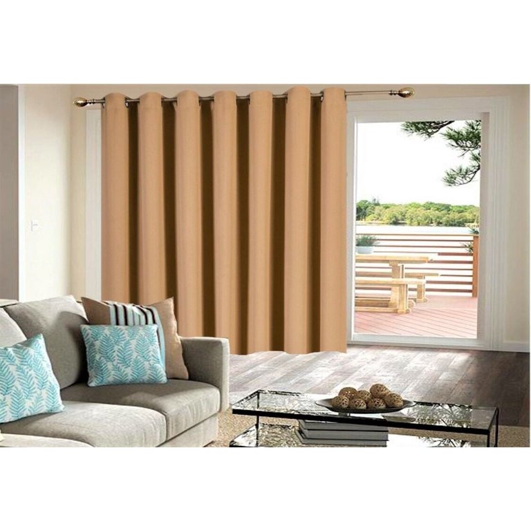 One Panel Patio Door Drapes