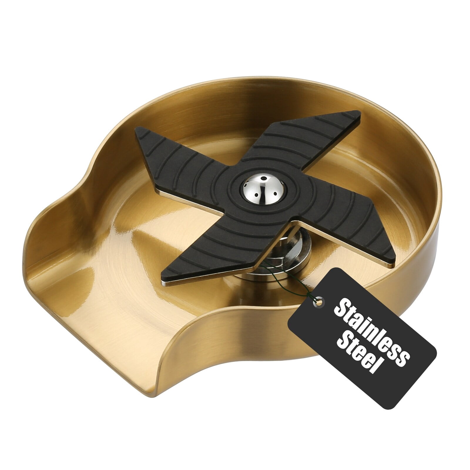 K1012B-OS WOWOW Glass Rinser for Kitchen Sink, 304 Stainless Steel Baby ...