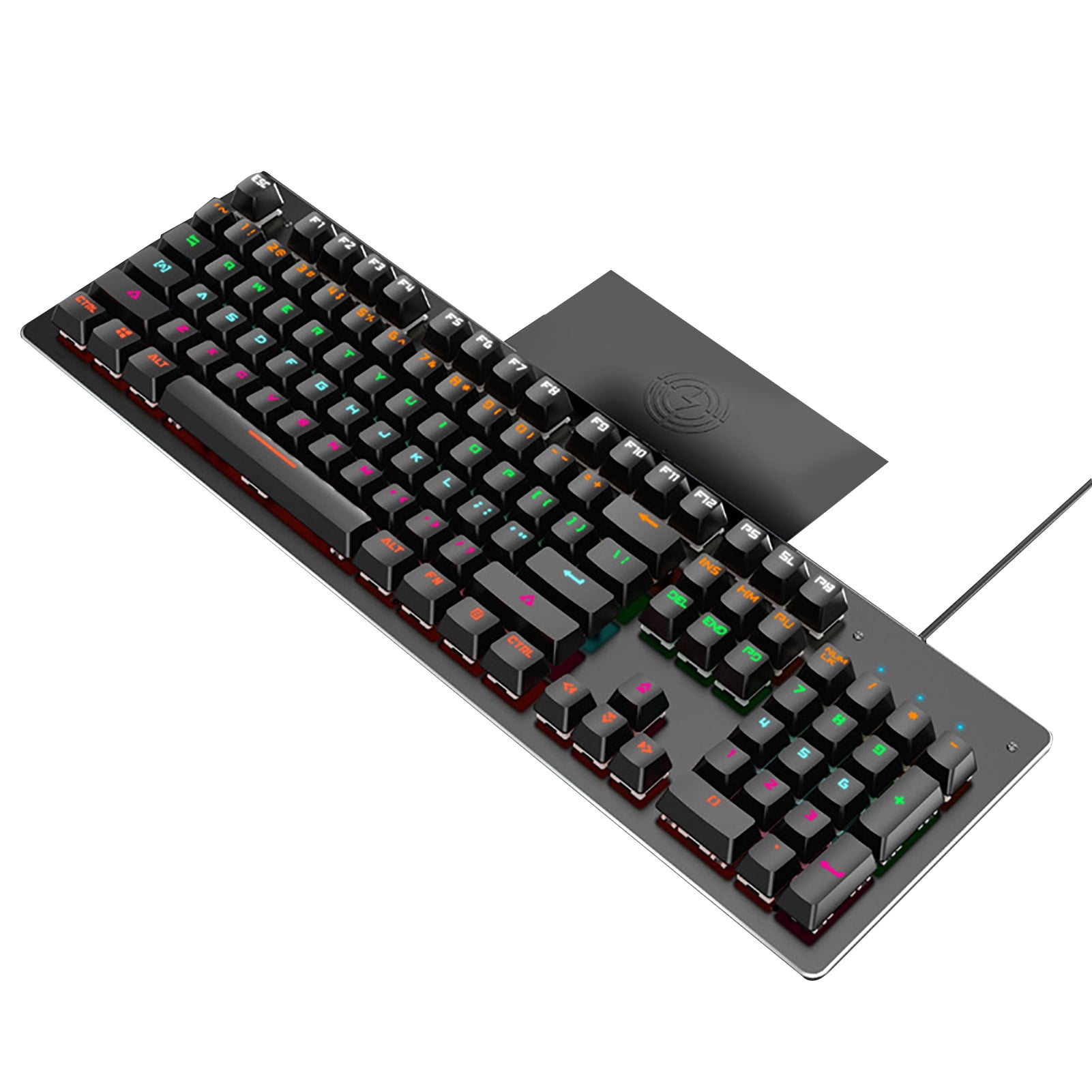 K118 Wired Keyboard Quick Response Phone Wireless Charging 104 Key Caps ...