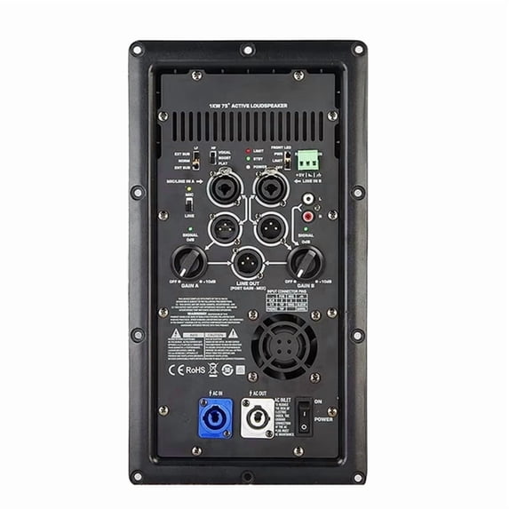 K12A Professional Digital Power Amplifier Module 1000W Active Class D ...