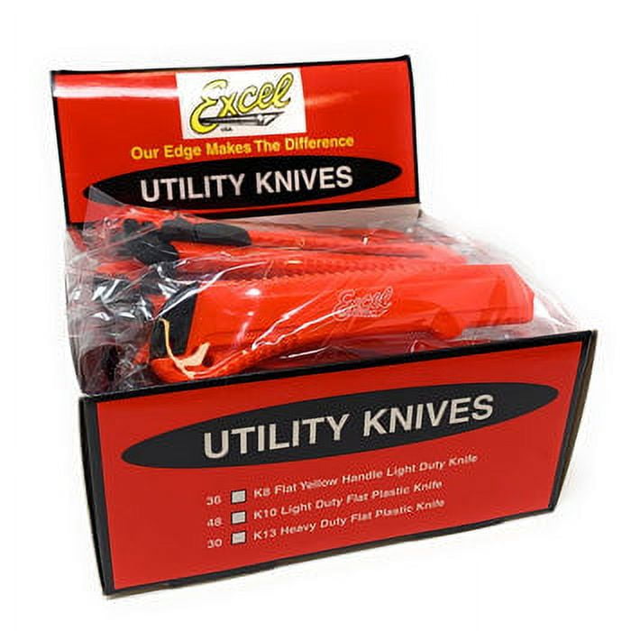 K13 Heavy Duty 18MM Large Snap Utility Knives - Set of 30 - Walmart.com