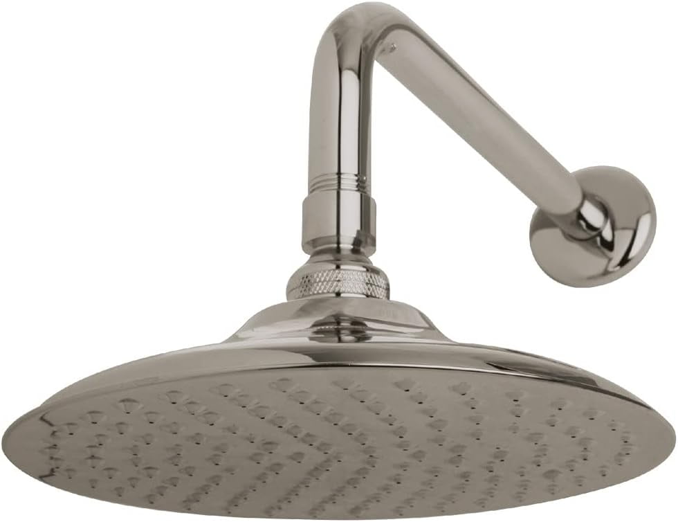 K136A8CK Victorian Head, 12-inch Shower Arm, Brushed Nickel - Walmart.com