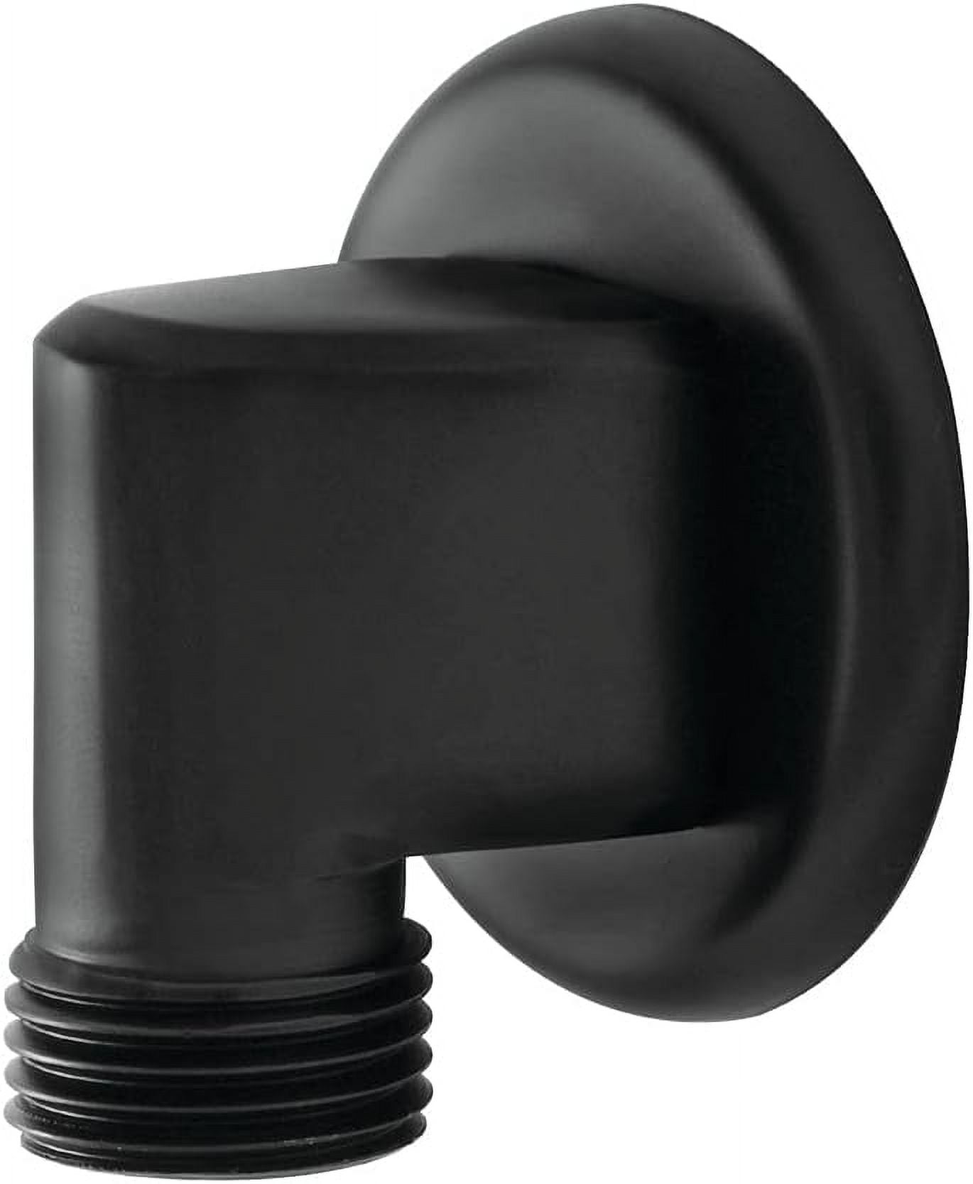 K173A0 Shower Scape Wall Mount Supply Elbow, Matte Black, 2" Diameter ...
