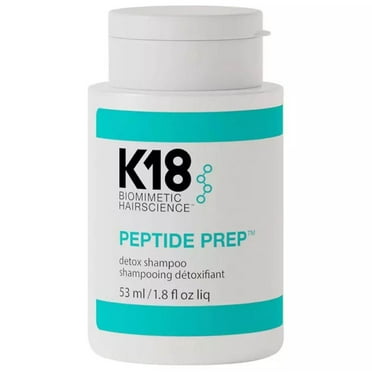 K18 Peptide Prep pH Maintenance Shampoo 8.5 oz, Smoothing, Repair, Safe for Color-Treated Hair ...