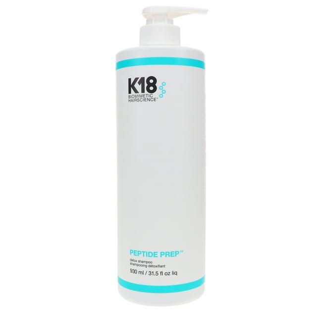 K18 Peptide Cleansing Prep Detox Shampoo 31.5 oz - Walmart.com