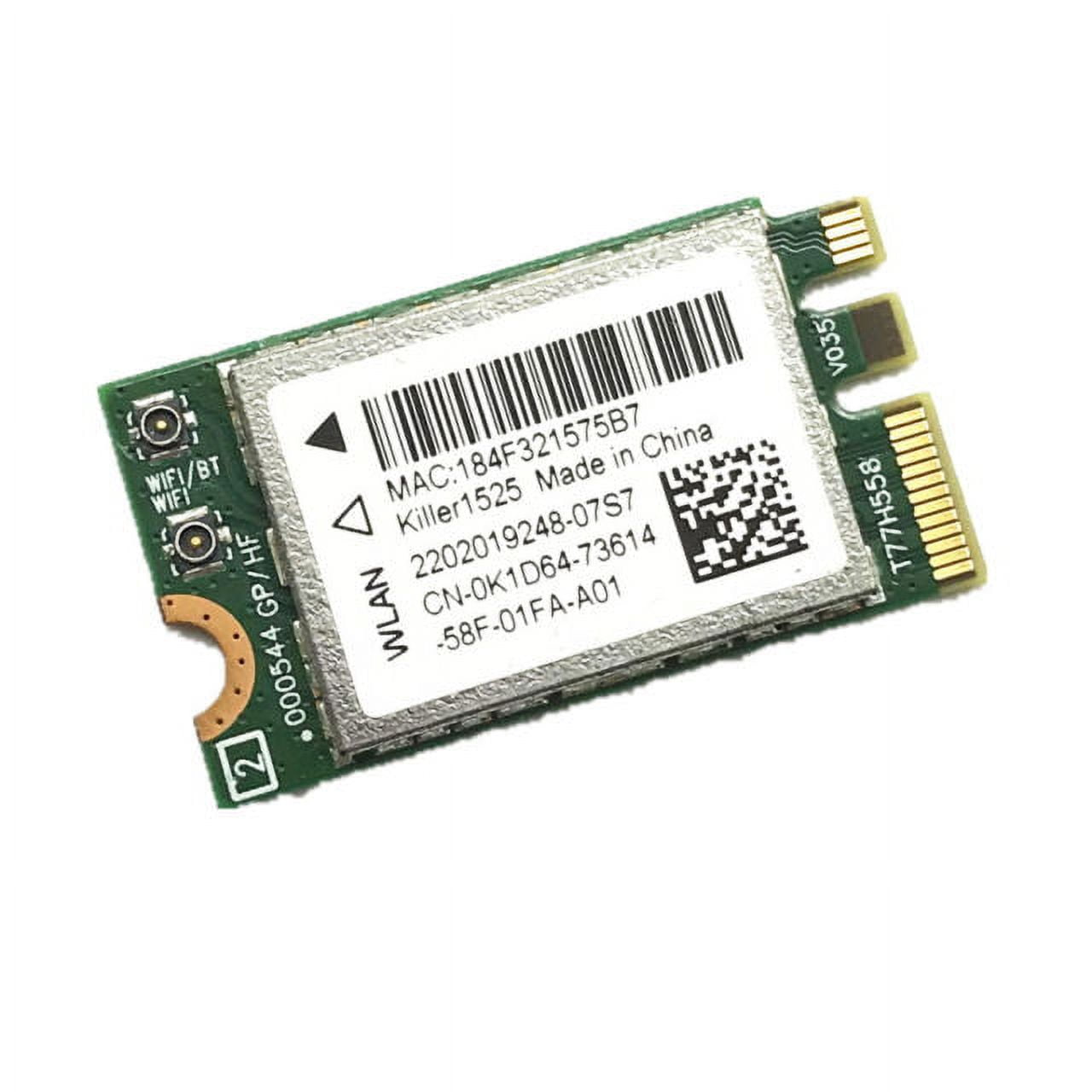 K1D64 Dell Killer 1525 N1525 Ngff WiFi BlueTooth 4.1 Wireless Card ...