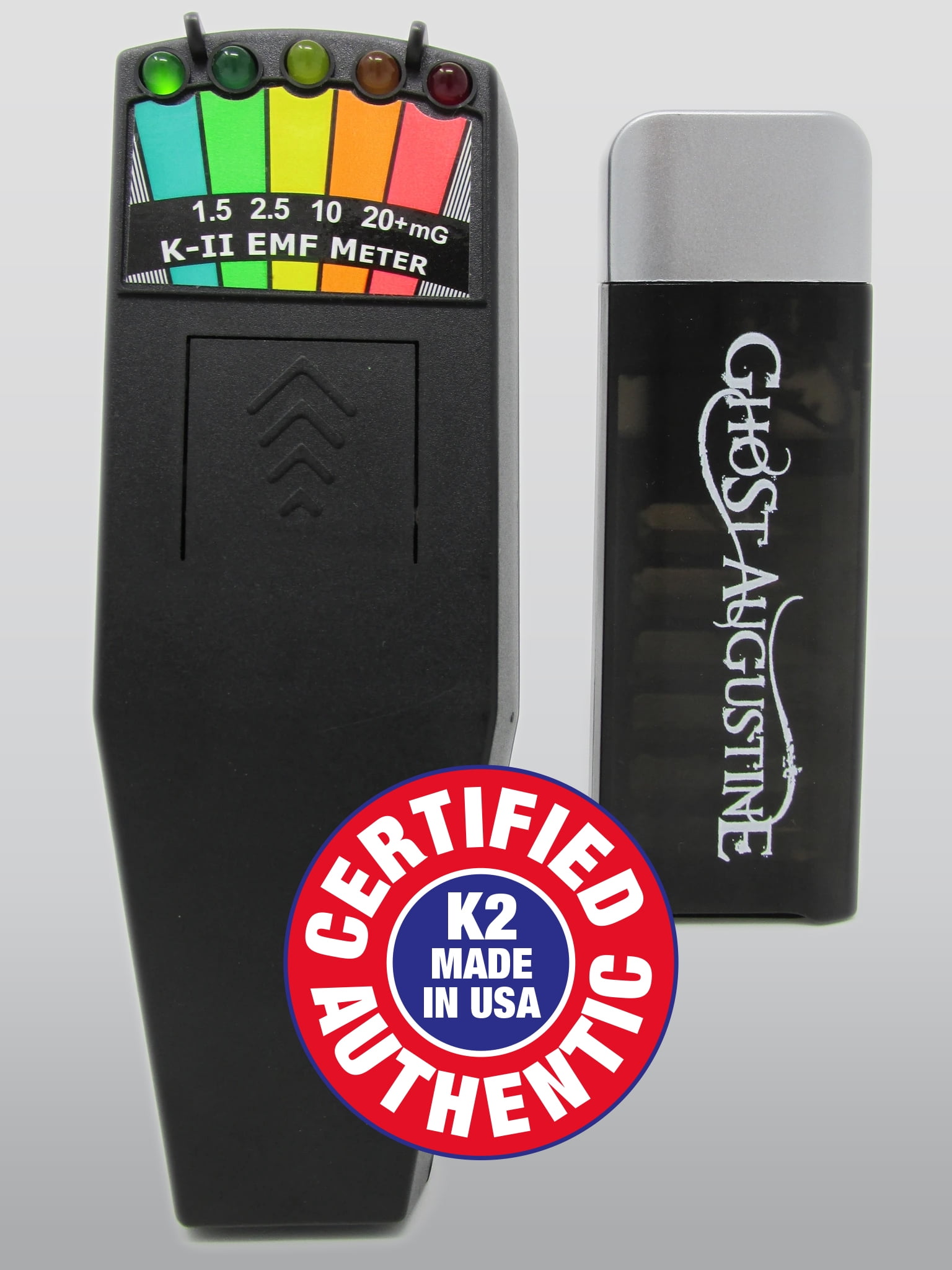 K2 EMF Meter with FREE GhoSt Augustine Flashlight-Screwdriver Kit, Portable, USA-Made - Walmart.com