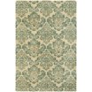 K2 Floor Style Meridian Grey Fog Hand Made Wool & Silkette™ Area Rug ...