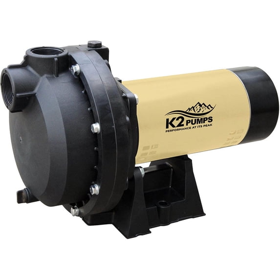 K2 Pumps 1 1/2 Hp Dual Voltage Sprinkler Pump with Water Flow - Walmart.com