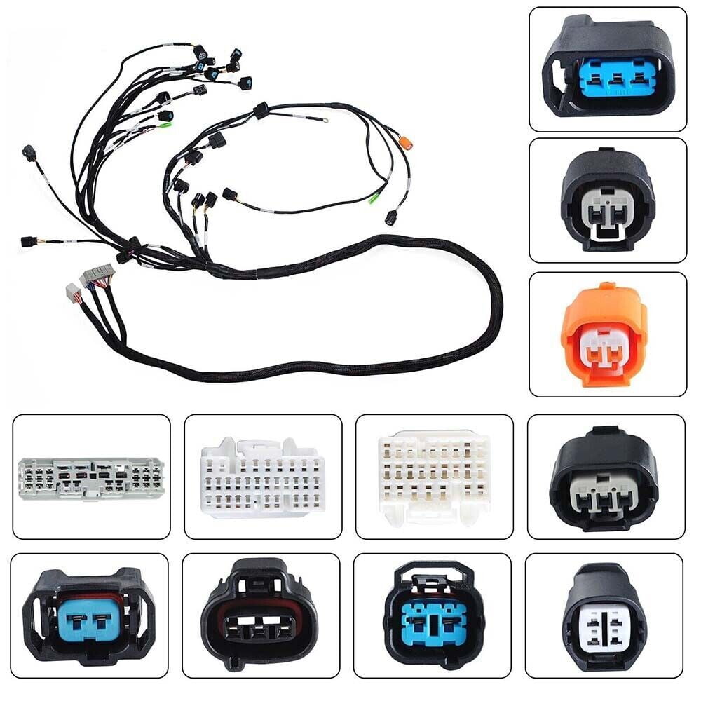 K20 K24 K-Series Tucked Engine Harness for Honda Acura K Swap Integra CRX EK EG - Walmart.com